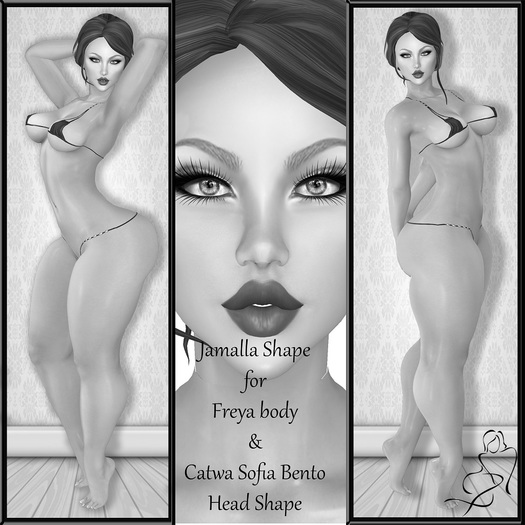 Second Life Marketplace - DEMO{{Delicacy} Jamilla Shape ~ Catwa Sofia