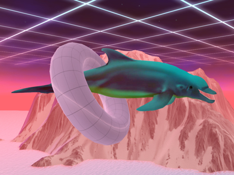 Second Life Marketplace - 3DM Dolphin - Seapunk Dolphin mod + bonus shape