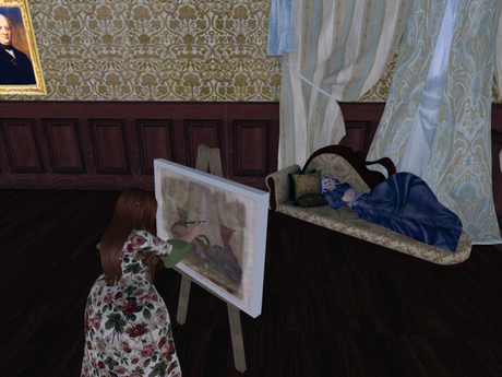 Second Life Marketplace - OIL ON CANVAS: painting animation and ...