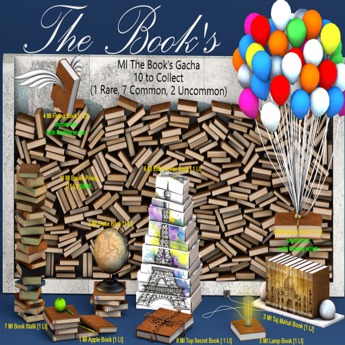 Second Life Marketplace - 8 MI Top Secret Book [ 1 LI]