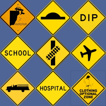 Second Life Marketplace - {{Something Savvy}} 1 Prim Mesh Street Sign 2