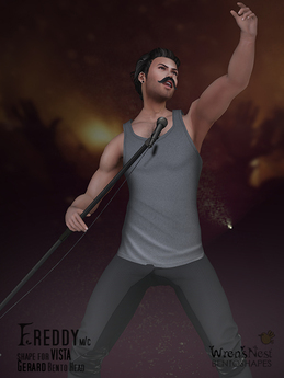 Second Life Marketplace - { wren's nest } Freddy DEMO Shape for VISTA ...