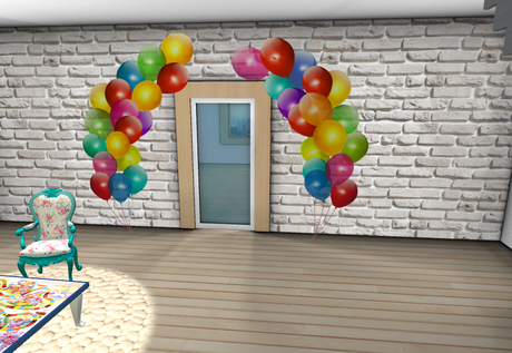 Second Life Marketplace - Balloons Arch