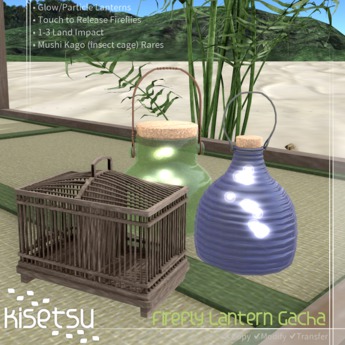 Second Life Marketplace - kisetsu - Firefly Lantern Gacha - Stack Style ...
