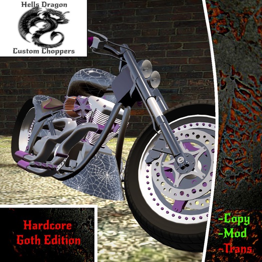 Second Life Marketplace - HDCC Hardcore Goth 7.02 (wear me)