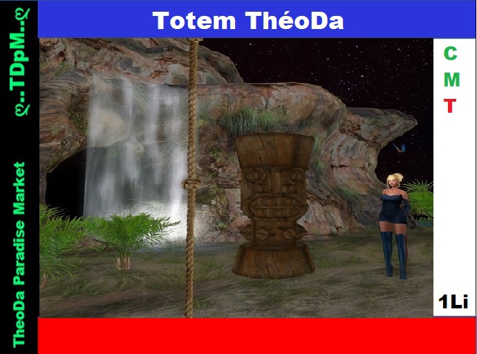 Second Life Marketplace - ღ..TDpM..ღ -- Totem "ThéoDa" : -- 92 L$