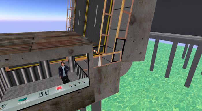 Second Life Marketplace - Mesh Causeway Draw Bridge Road and Accessories