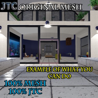 Second Life Marketplace - JTC MESH OUTPOST/STORE/HOME - DELIVERY CRATE
