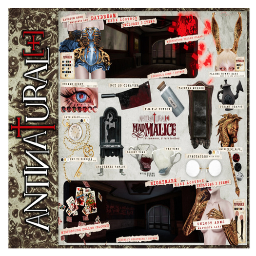 Second Life Marketplace - ANTINATURAL [+] Mad Malice / Equestrian Mace ...