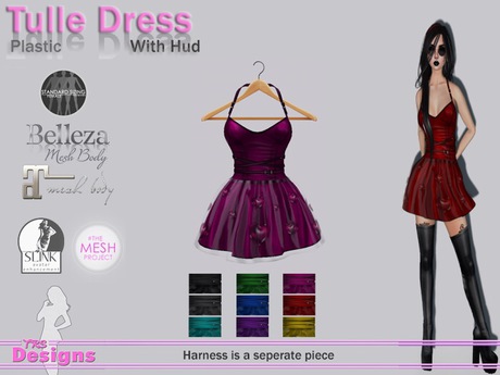 Second Life Marketplace - Tulle Dress Demo Hud