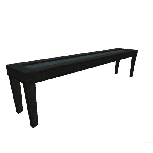 Second Life Marketplace - ....byDeZyne - Black Long Table
