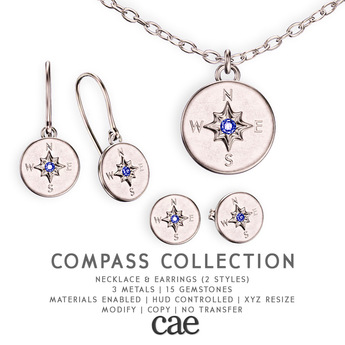 Second Life Marketplace - Cae :: Compass :: Collection [bagged]