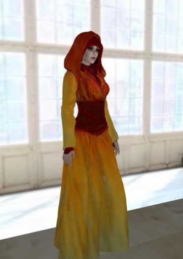 Second Life Marketplace - Handmaiden Hooded Gown Outfit