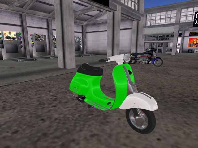 Second Life Marketplace - *DDC* Scooter Lime Green & White Female