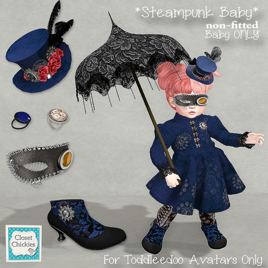 Second Life Marketplace - *CC* Toddleedoo Baby(non-fitted) *STEAMPUNK ...