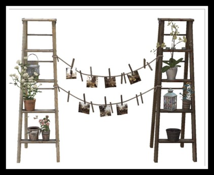 Second Life Marketplace - 21 -DRD- Garden Party - Memory Ladder