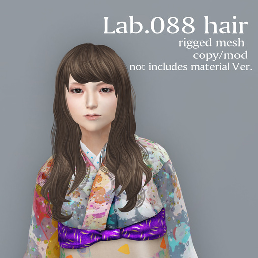Second Life Marketplace - *booN Lab.088 hair DEMO