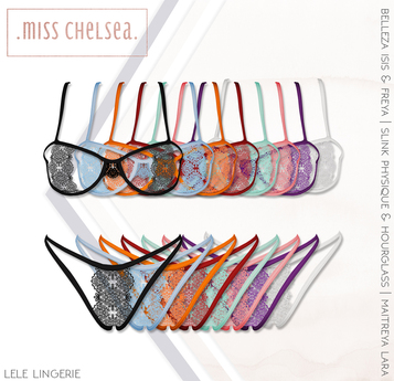 Second Life Marketplace - .miss chelsea. Lele Lingerie Purple