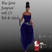 Second Life Marketplace - Blue Genie Jumpsuit with Belt and Clutch