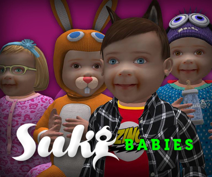 Second Life Marketplace - SUKi Baby Girl Spanish Version