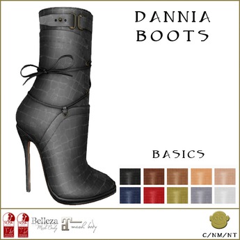 Second Life Marketplace - BM Dannia Boots F/W18 19 HUD
