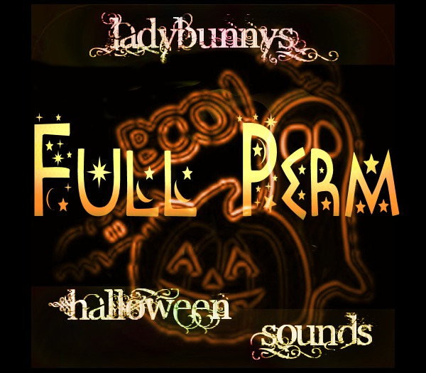 Second Life Marketplace - Bunny's Sounds-Ghost Sounds CLips {Full Perm ...