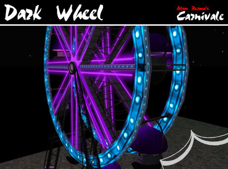 Second Life Marketplace - The Dark Wheel - Amusement Park Ride