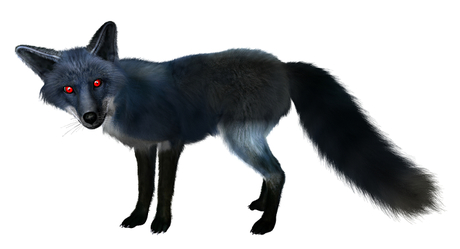 Second Life Marketplace - Sanna Scary Night Fox Alpha SET MP