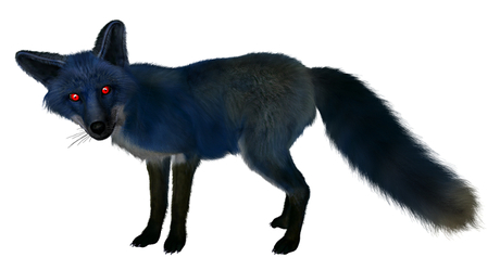 Second Life Marketplace - Sanna Scary Night Fox Alpha SET MP