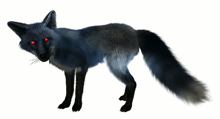 Second Life Marketplace - Sanna Scary Night Fox Alpha SET MP