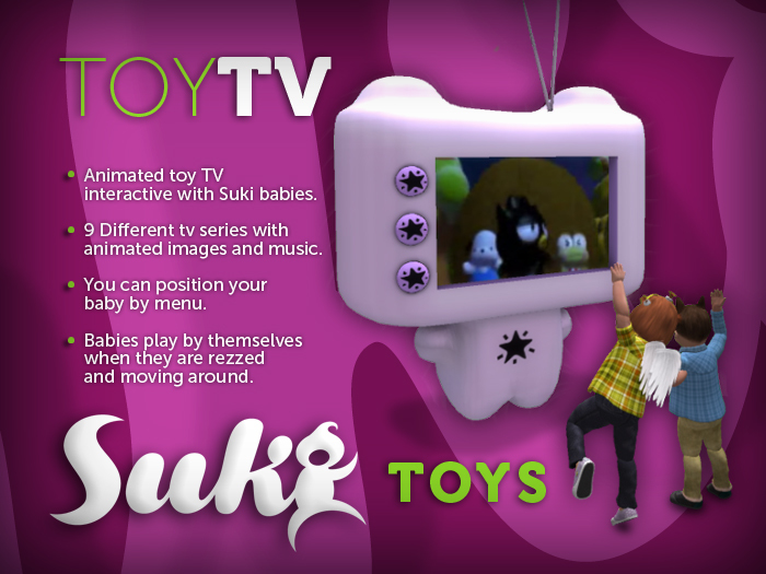 Second Life Marketplace - SUKi Toy TV