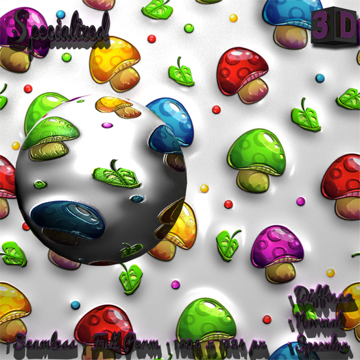 Second Life Marketplace - Specialized Textures Full Perms 3D colorful ...