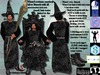 Second Life Marketplace - Wizard costume mystical silver fitmesh, hair ...
