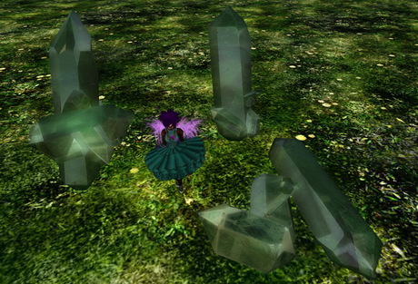 Second Life Marketplace - Emerald Scatter Crystals: Clustered (Starter ...
