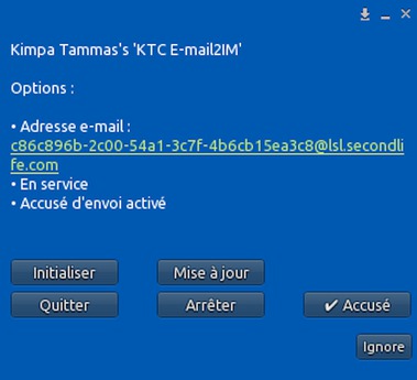 Second Life Marketplace - KTC E-mail2IM