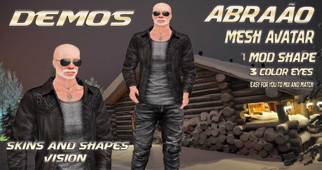 Second Life Marketplace - Mesh Avatar Abraão demos