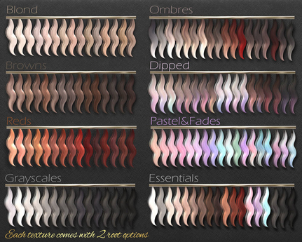 Second Life Marketplace - :::Phoenix::: Sunny Hair Reds (add me)
