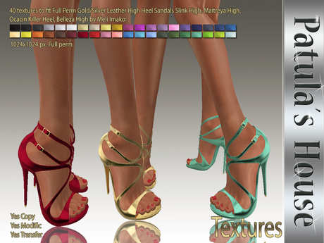 Second Life Marketplace - *(PH) 40 textures to fit Full Perm Gold ...