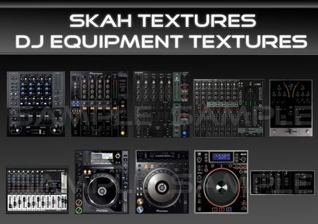 Second Life Marketplace - [SKAH TEXTURES] - Dj Equipment Textures