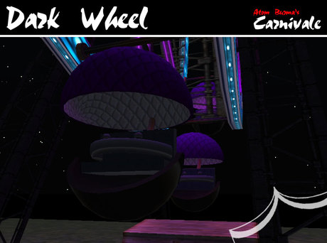 Second Life Marketplace - The Dark Wheel - Amusement Park Ride