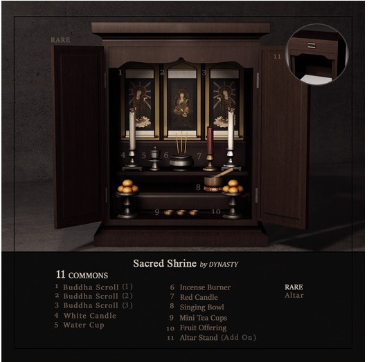 Second Life Marketplace - 6. [FAR] Prayer Altar Box RARE