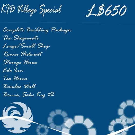 Second Life Marketplace - KID Villiage Special Package 7 Buildings ...