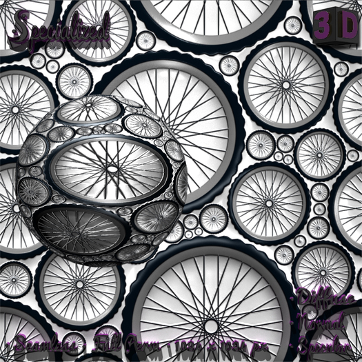 Second Life Marketplace - Specialized Textures Full Perms 3D Bicycle ...