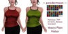 Second Life Marketplace - powdermoon - Vestra Top DEMO - Plain Colours ...