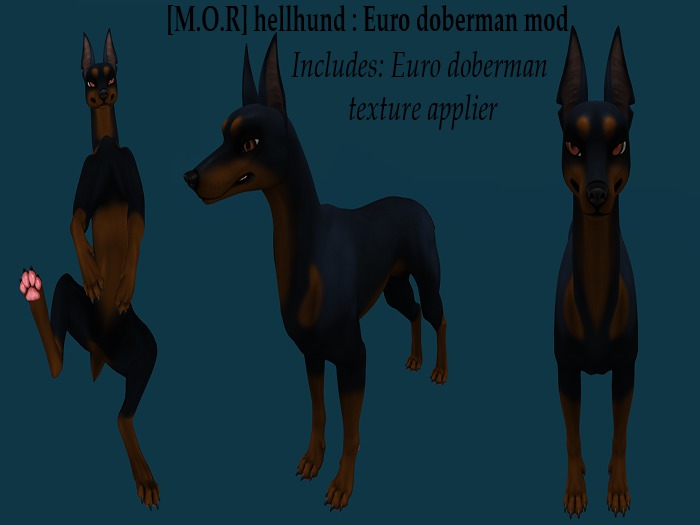 Second Life Marketplace - [RETIRED] +RRD+ [M.O.R] hellhund : Euro ...