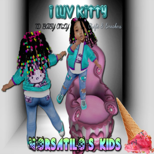 Second Life Marketplace - ::V3:: I LUV KITTY TD BABY ONLY