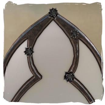Second Life Marketplace - Dragon Magick Wares Elven Wall Mirror Metal Mesh