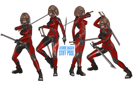 Second Life Marketplace - SP - Cyber Blade BENTO Poses Pack
