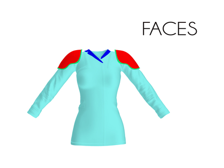 Second Life Marketplace - Full Perm Futuristic Space Secretary Uniform ...