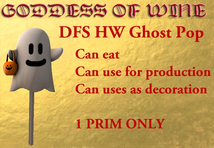 Second Life Marketplace - [DFS] HW Ghost Pop * Halloween Geist * Nur 1 ...